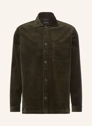 Strokesman's Strokesmans Overshirt Aus Cord gruen