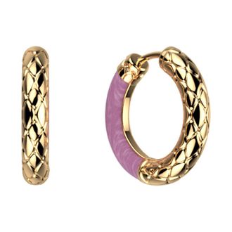 Les Georgettes Cr&eacute;oles dor&eacute;es et rose marbr&eacute;es