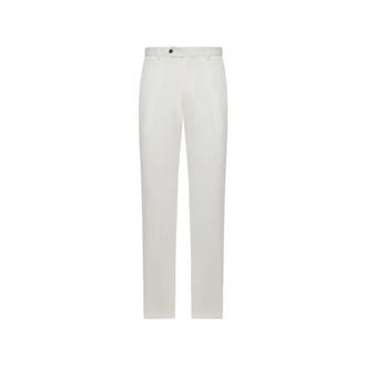 Pantaloni Torino Homme, Pantalons, Blanc, Taille: S Union Chinos