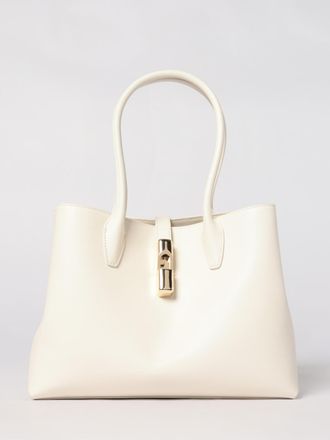 Furla Sac Port&eacute; &eacute;paule FURLA Femme couleur Jaune Cr&egrave;me