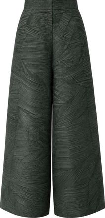 Meimeij Pantalon Pliss&eacute; - Femme - Pantalons - Vert - Taille: 34 FR