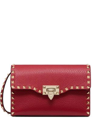Valentino Garavani Kleine Rockstud Umh&auml;ngetasche - Rot