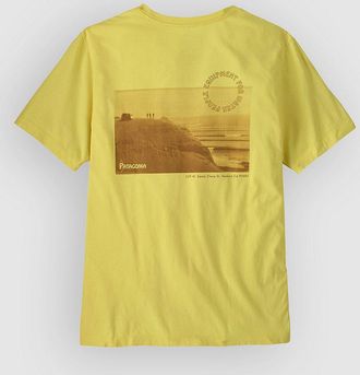 Patagonia Water People Spotter T-Shirt lemon zest