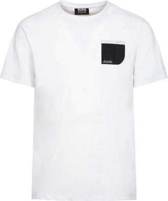 Suns Homme, Tops, Blanc, Taille: 2XL Paul Pocket T-Shirt