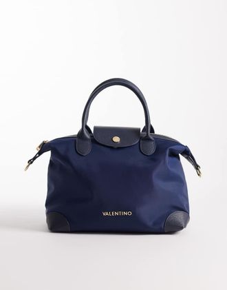 Valentino Jolly Re - Cabas en nylon - Bleu fonc&eacute;