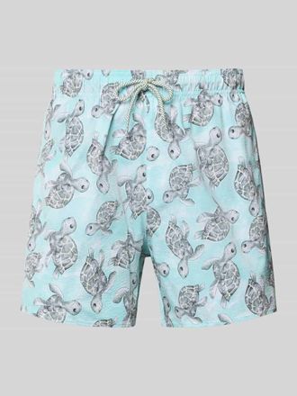 Emporio Armani Badehose im Allover-Look