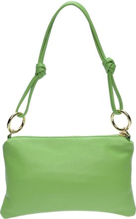 Anna Luchini Gr&uuml;n Rindsledertasche