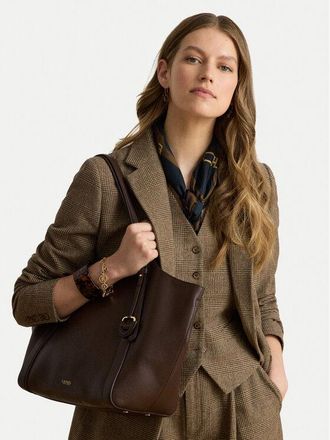 Lauren Ralph Lauren Handtasche 431P18709005 Dunkelbraun