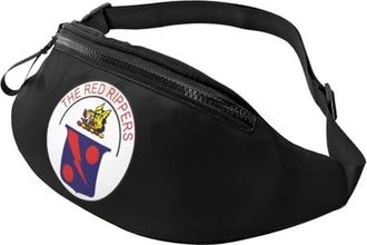 Generic Vf 11 Rouge Ripper Sac Banane R&eacute;glable Sac &Agrave; Bandouli&egrave;re Polyvalent Fanny Pack Pour Voyages Sorties V&eacute;lo &Agrave; Dos 14X35Cm