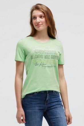 soccx Rundhalsshirt mit Baumwolle