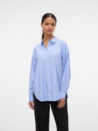 Vero Moda Langarmbluse VMFANNI LS SHIRT WVN GA NOOS