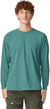Comfort Colors Long Sleeve Tee, Style G6014 T-Shirt, Vert deau, L Mixte