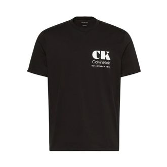 Calvin Klein Herren, Oberteile, Schwarzk, MGr&ouml;&szlig;e