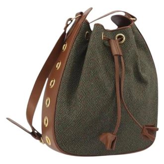 Saint Laurent Sac d&eacute;paule vintage doccasion - Femme - Pre-owned - Brun - Taille: ONE Size