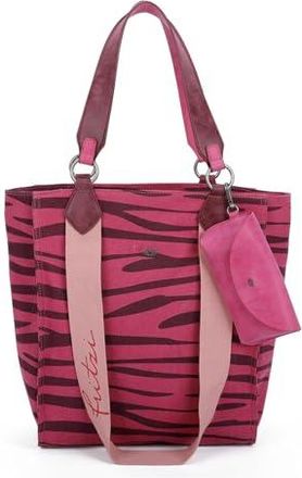 Fritzi Aus Preußen Fritzi aus Preußen Canvas Izzy02 Tote Zebra Pink