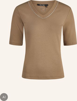 Marc Aurel Marc Aurel Rippshirt beige