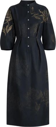 Liviana Conti Femme, Robes, Noir, Taille: 36 FR Robes chemises