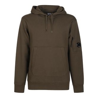 C.P. Company Logo Kapuzenpullover - - Sweatshirts & Hoodies - Herren - Gr&uuml;n - L