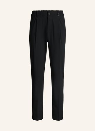 Strellson Bundfaltenhose schwarz