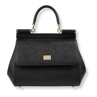 Dolce & Gabbana Femme, Sacs, Noir, Taille: ONE Size Sac &agrave; main Sicily