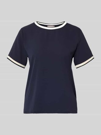 Christian Berg Regular Fit Kurzarmbluse mit Rundhalsausschnitt