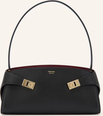 Ferragamo Ferragamo Schultertasche Hug East West schwarz