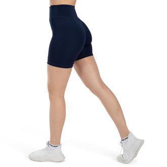 Smilodox Shorts Damen SoftFeel Etty, High Waist Yogashorts, atmungsaktiv & schnelltrocknend, 4-Wege-Stretch, enganliegende Radlerhose, ideal für Yoga, Pilates 