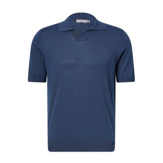Canali Homme, Tops, Bleu, Taille: L Polo Chemises