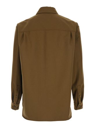 A.P.C. Mens Jacket Brown Wool Blend Polyester Coat