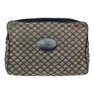 Celine Pre-owned Leder Clutch - - Pre-owned - Damen - Schwarzk - ONE SIZE