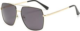 Generic Lunettes De Soleil Dextérieur For Hommes Et Femmes, Idéales For Les Voyages Le Sport(Gold)