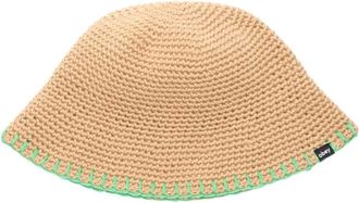 Obey unisex, Accessoires, Beige, Taille: ONE Size Crochet Beanie