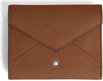 Montblanc Portefeuille en cuir textur&eacute;