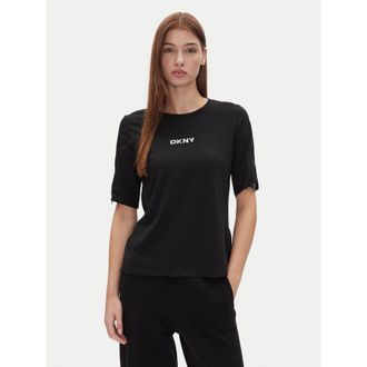 DKNY T-Shirt P4JHBRJQ Schwarz Regular Fit