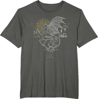 Harry Potter Thestral Line Art T-Shirt