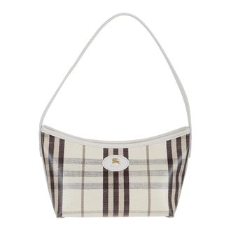 Burberry Femme, Sacs, Beige, Taille: ONE Size Mini Sac Bandouli&egrave;re Highland
