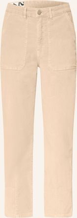 OPUS 7/8-Hose Lissie Aus Cord beige