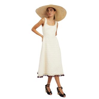 La DoubleJ Sophia Loren Cocktailkleid - - Dresses - Damen - Beige - M