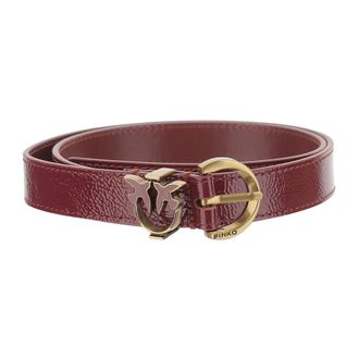Pinko Pinko, Femme, Accessoires, Rouge, Taille: M Tamboril H2.5 Belt
