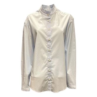 Soluzione - Camiceria Ticino Bluse - - Blouses & Shirts - Damen - Grau - 2XL