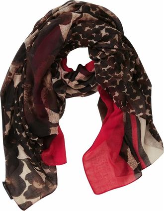 Betty Barclay Schal mit Allover-Print - - Accessories - Damen - Mehrfarbig - ONE SIZE
