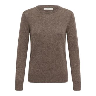 Inwear Maille &agrave; col rond - Femme - Pulls - Brun - Taille: 38 FR