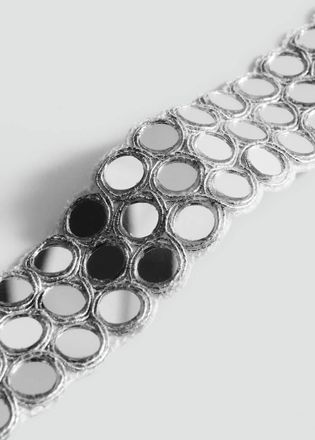 Mango Collier ras-de-cou cristaux argent - Femme - Taille unique - MANGO