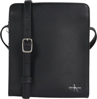 Calvin Klein Herren Umhängetasche Mono Logo Phone Flach, Schwarz (Na Black), Einheitsgröße