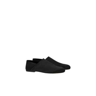 Alberta Ferretti Femme, Chaussures, Noir, Taille: 41 EU Mules en satin brillant