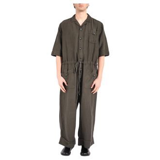 Andrea Ya'aqov Homme, Combinaisons et Ensembles, Gris, Taille: S Jumpsuits