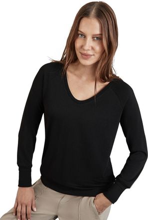 Street One Damen A322229 Strick-Look Shirt, Schwarz,34