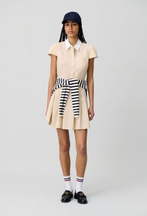 Claudie Pierlot Robe courte pliss&eacute;e