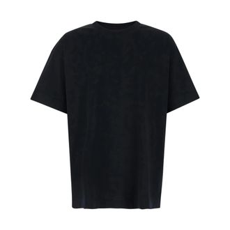 Givenchy T-Shirt mit gepr&auml;gtem Logo - - Tops - Herren - Schwarzk - S