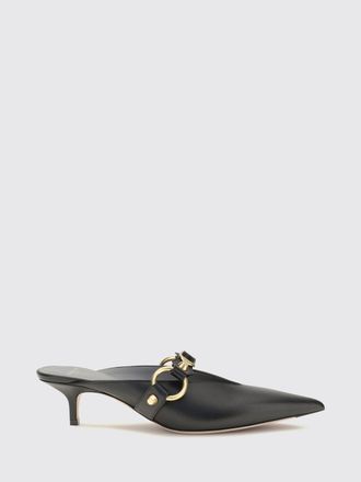 Balenciaga Mules City en cuir de veau clout&eacute; avec talon aiguille moyen